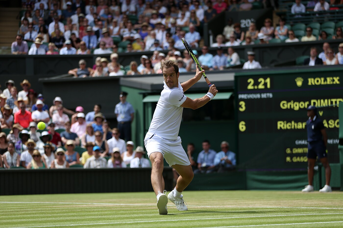 Richard Gasquet: third round - The Championships, Wimbledon - Official ...