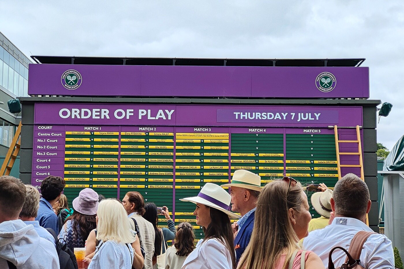 OPPO Colours of Wimbledon: Scenes of Pink and Purple - The ...