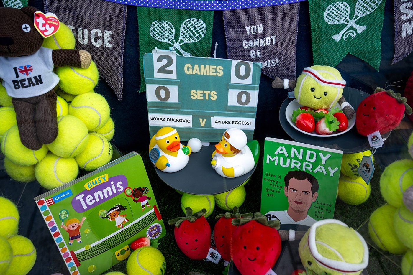 Wimbledon village windows on display - The Championships, Wimbledon ...