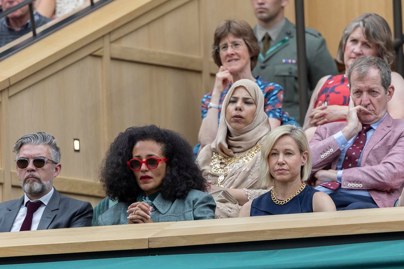 Royal Box Day 2: Stars of sport and entertainment among Wimbledon ...