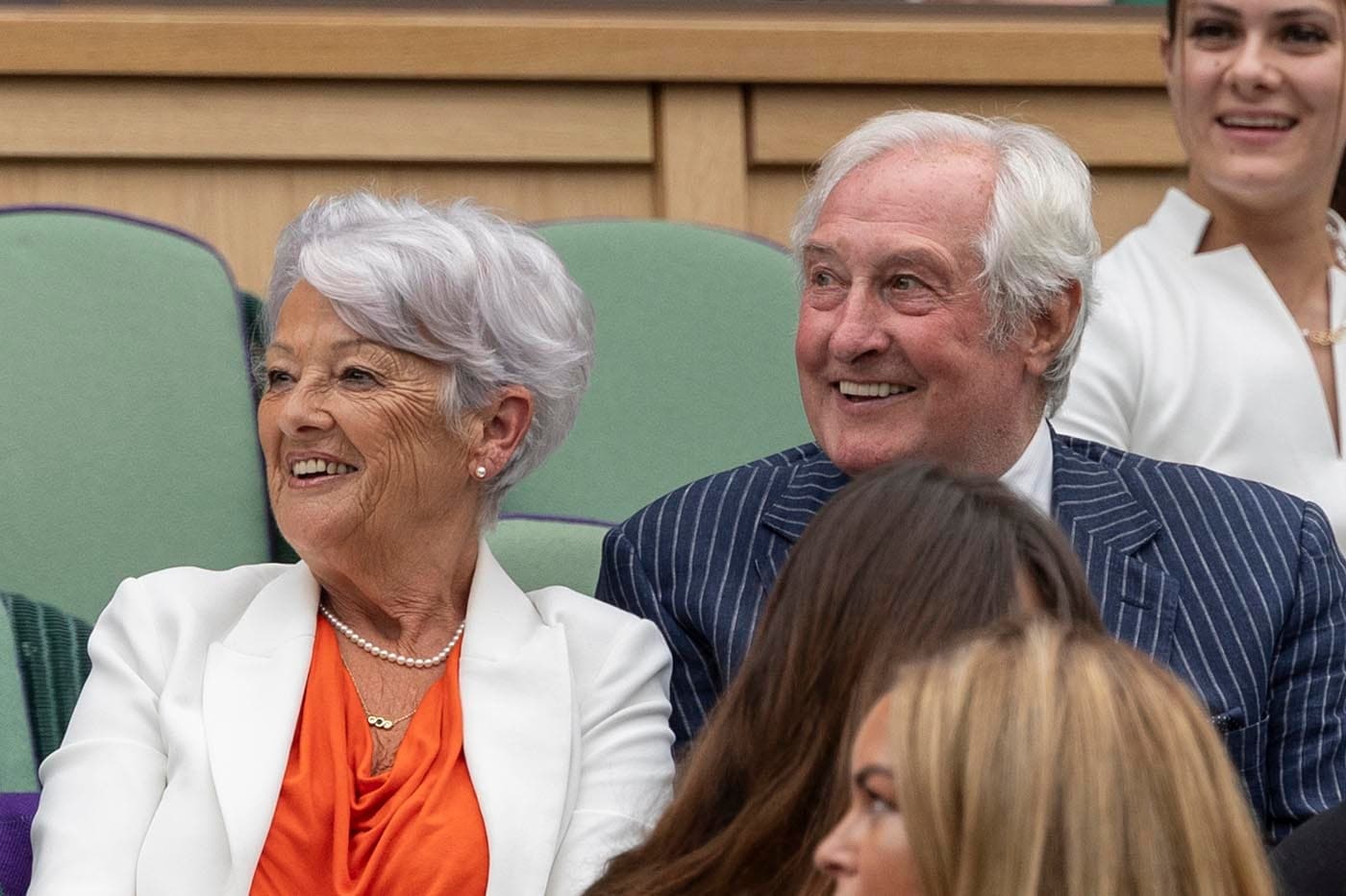 Sir Gareth and Lady Maureen Edwards in the Royal Box - The ...