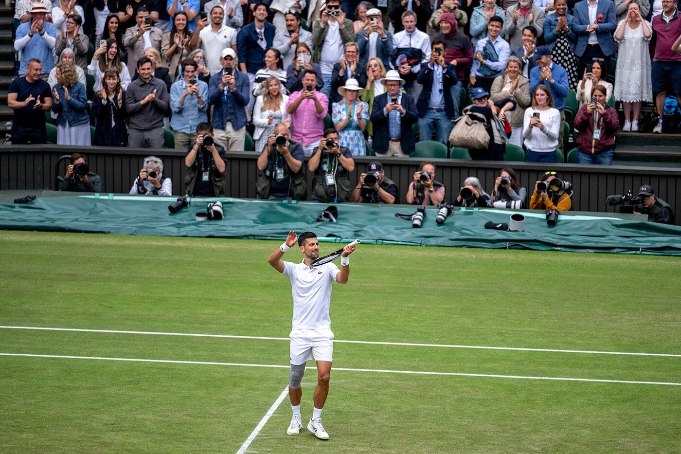 Final countdown: Djokovic over Musetti - The Championships, Wimbledon ...