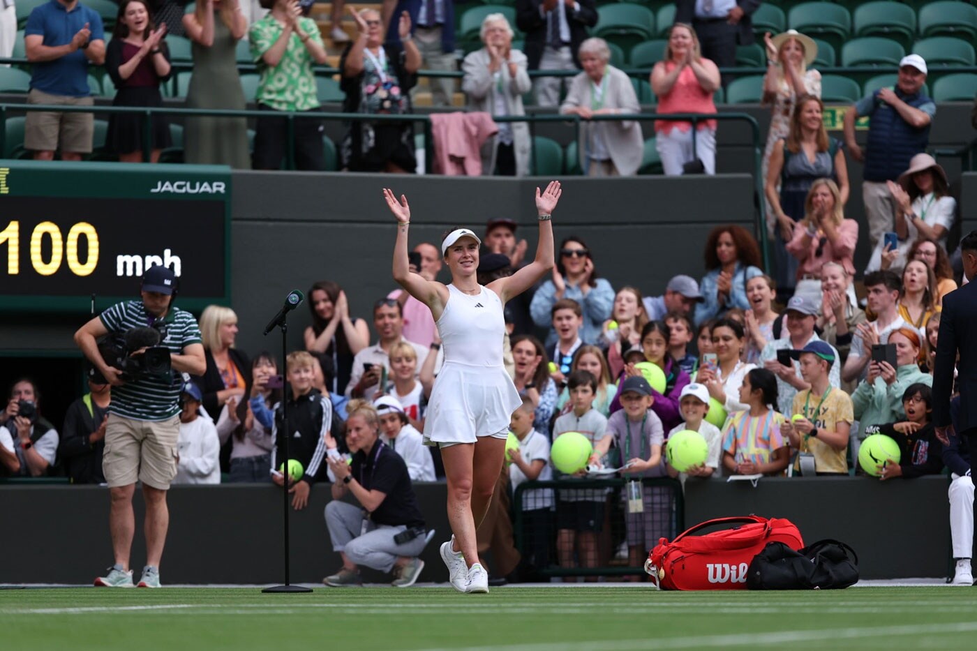 Elina Svitolina through to Wimbledon quarter-finals - The Championships ...
