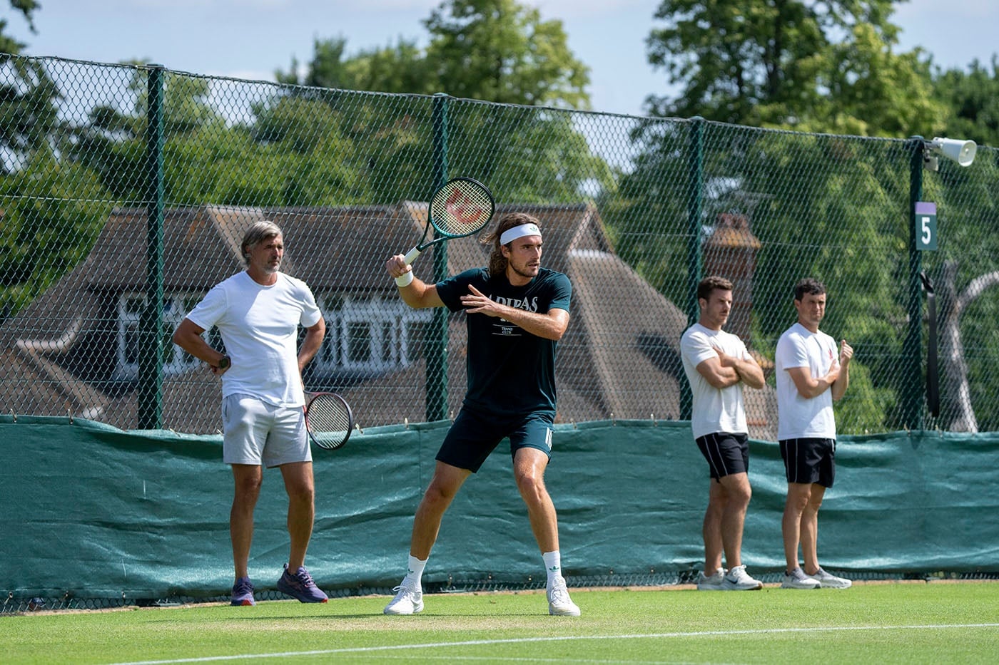 World's best players limber up for Wimbledon 2025 - The Championships ...