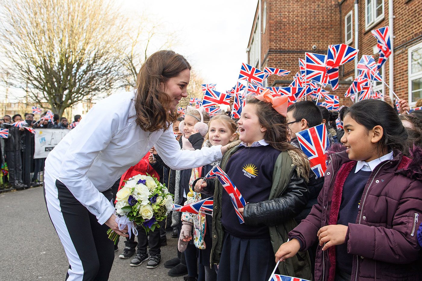The Duchess of Cambridge visits the WJTI - The Championships, Wimbledon ...
