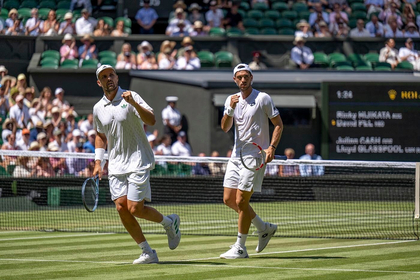 Wimbledon: British doubles glory for Cash and Glasspool - The Championships, Wimbledon ...