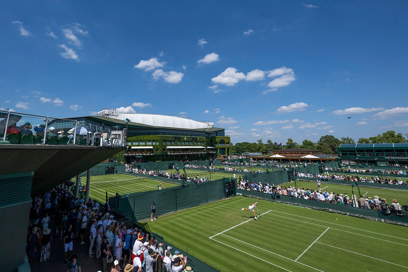First serve: Day 1 Action - The Championships, Wimbledon - Official ...