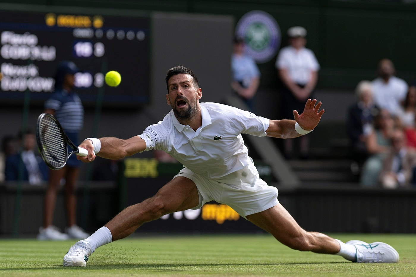 Wimbledon: Novak Djokovic survives Cobolli test - The Championships ...