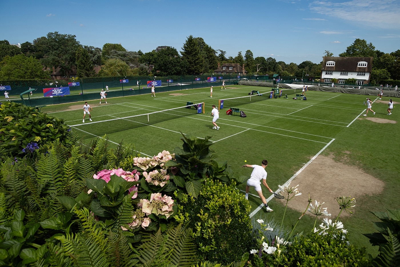 Action from Play Your Way to Wimbledon, Powered by Vodafone - The ...