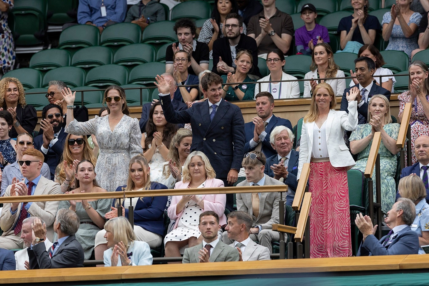 Legends of Sport in the Royal Box - The Championships, Wimbledon ...