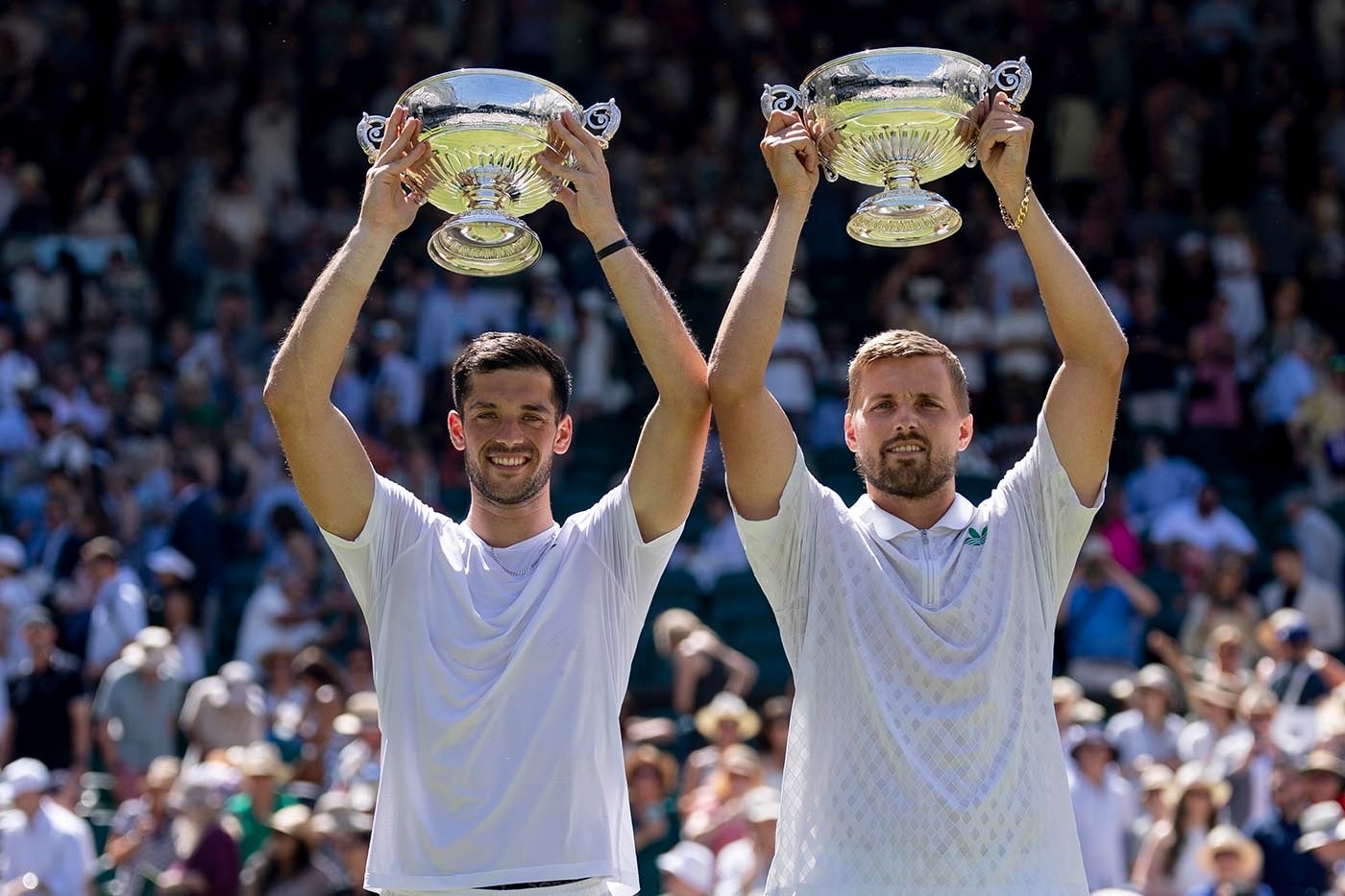 Wimbledon: British doubles glory for Cash and Glasspool - The ...
