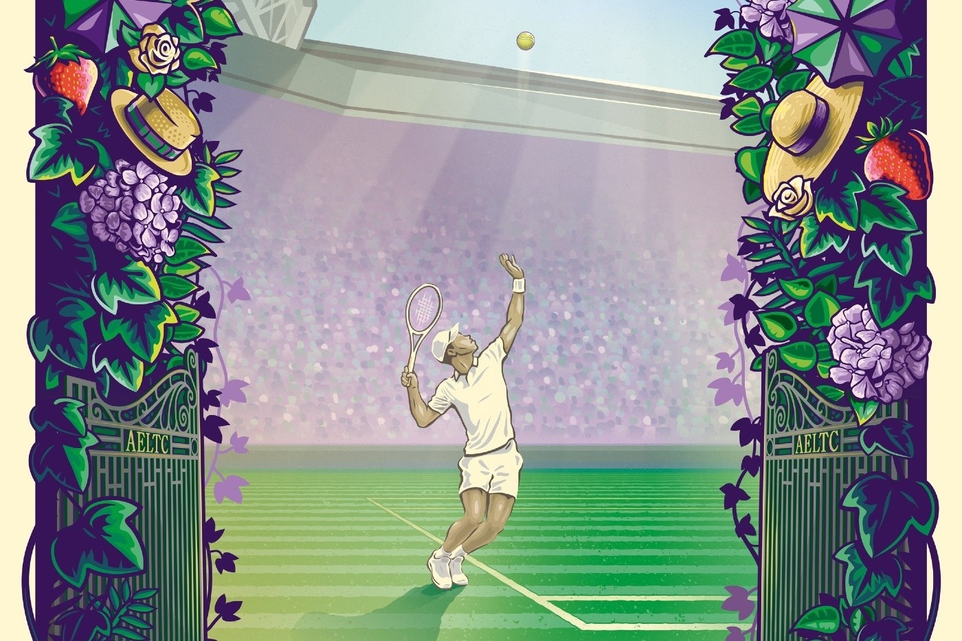 Poster - The Championships, Wimbledon - Official Site by IBM