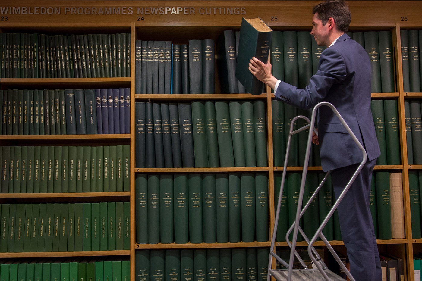 View from The Queue with thanks to The Library - The Championships ...