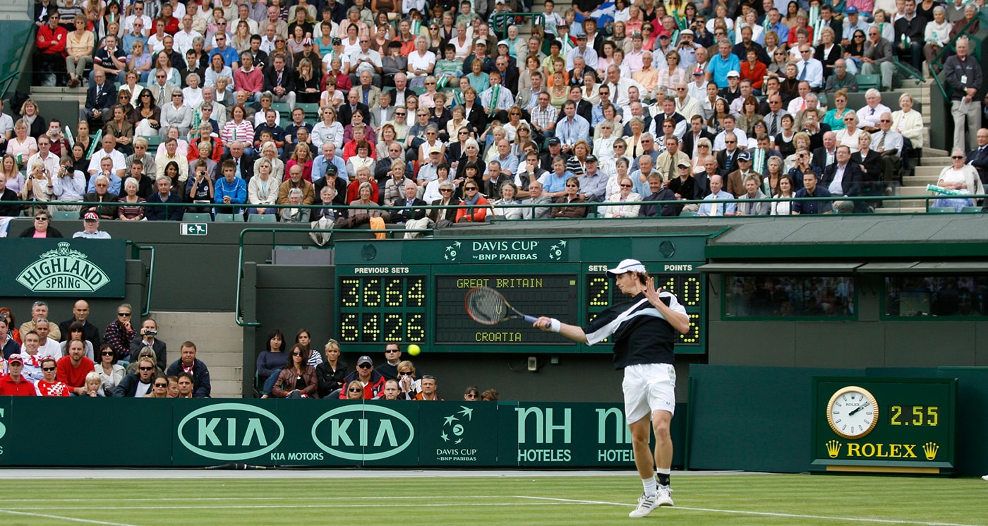 Throwback Thursday: Wimbledon playing host - The Championships ...