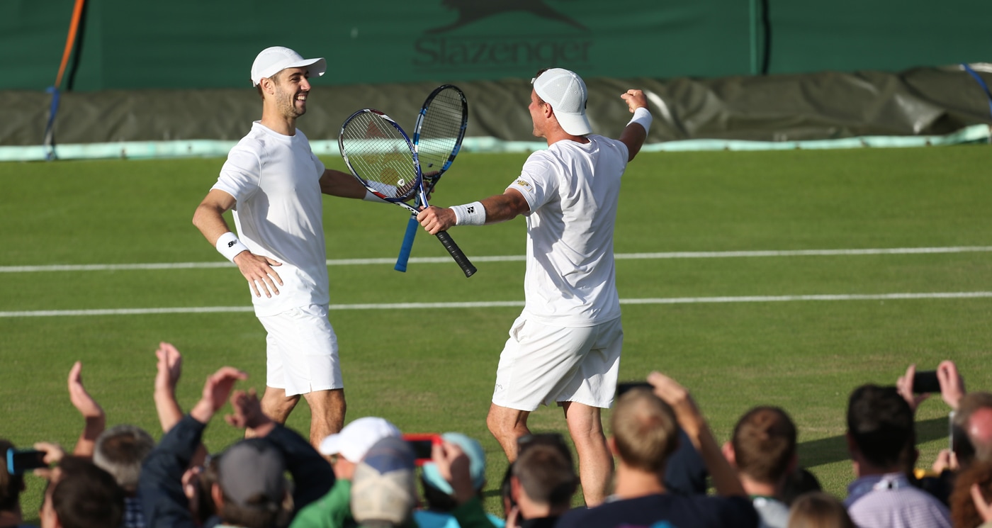 Hewitt rolls back the years in vintage doubles win - The Championships ...