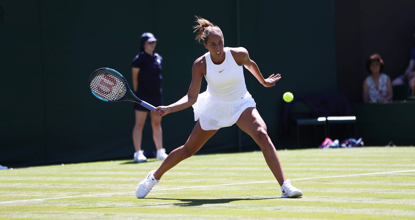 Madison Keys: First round - The Championships, Wimbledon - Official ...