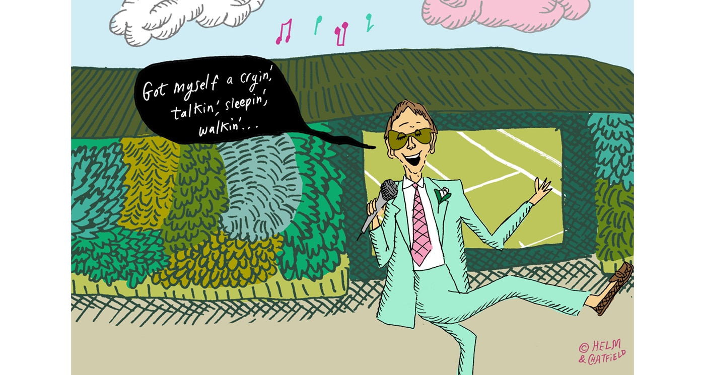 Day 9 Wimblefacts: The Living Wall - The Championships, Wimbledon ...