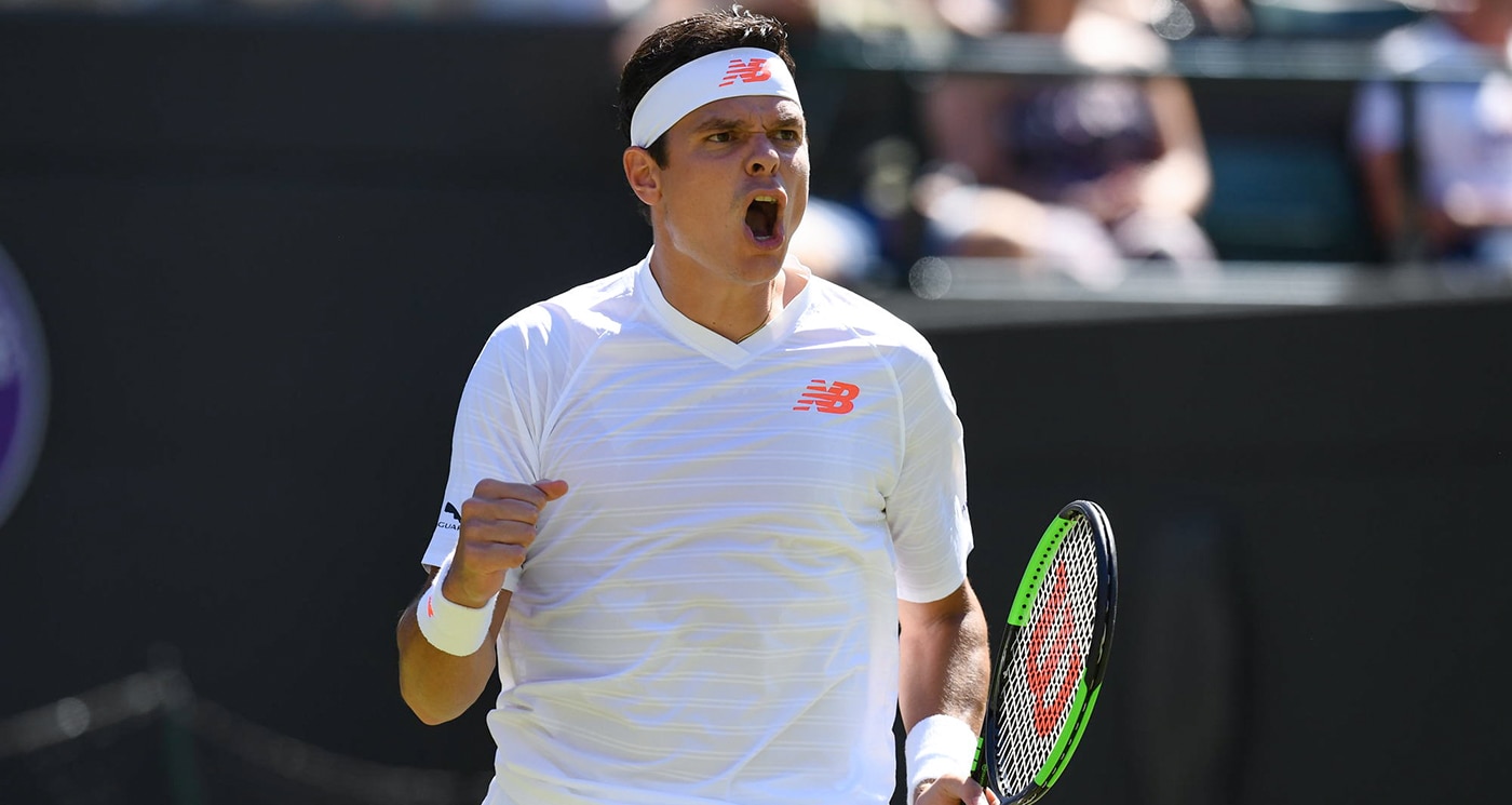 Milos Raonic: First round - The Championships, Wimbledon - Official ...