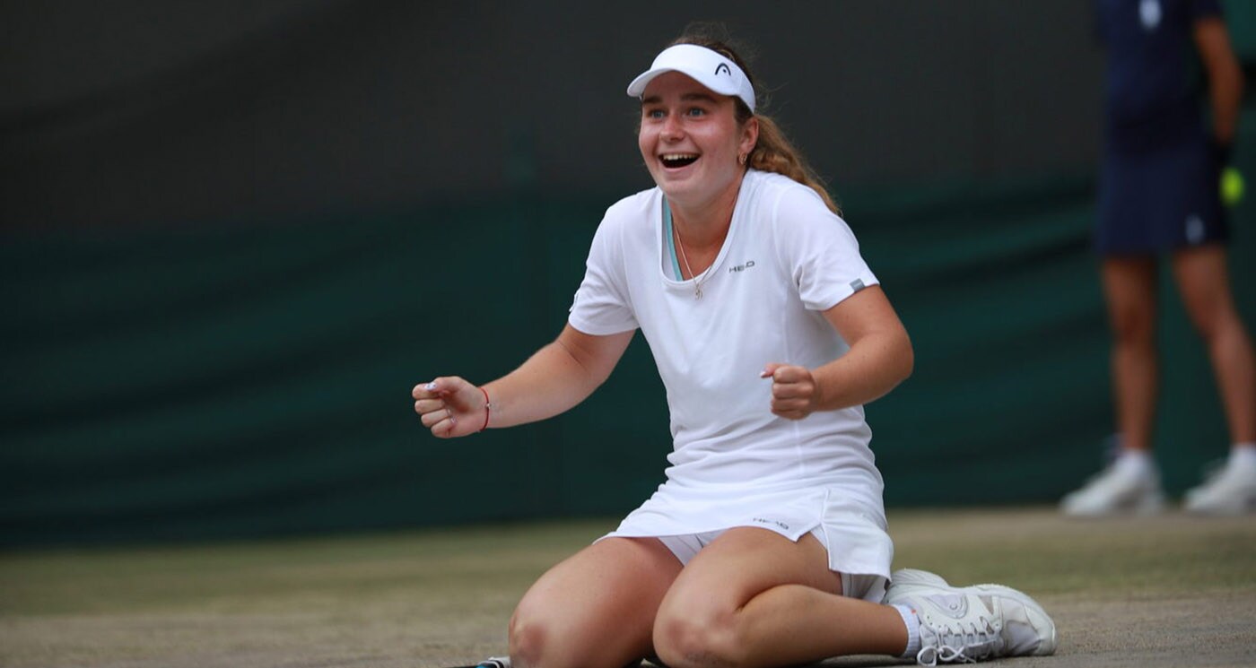 Joy for Snigur in girls' singles - The Championships, Wimbledon ...