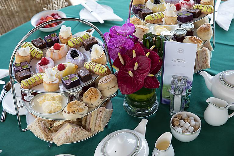 Afternoon Tea in the Members Restaurant - The Championships, Wimbledon ...